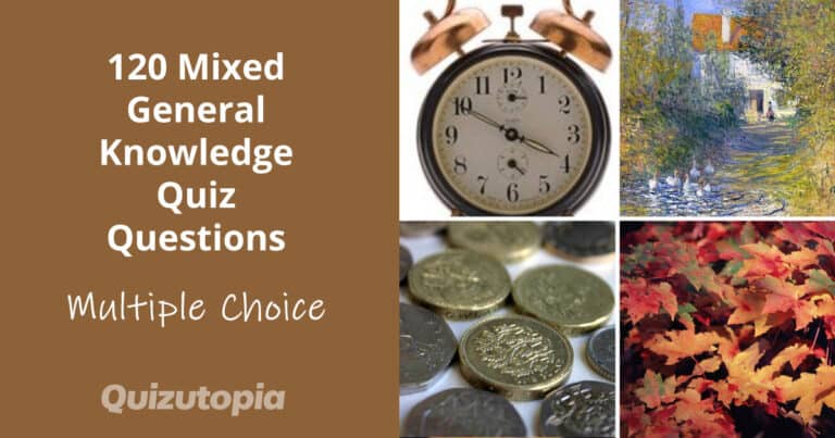 65 Of The Best General Knowledge Quiz Questions (With Rounds) - Quizutopia