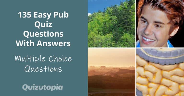 95 Fun Easy Quiz Questions And Answers - Quizutopia