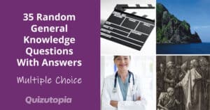 60 Best Multiple Choice Trivia Questions And Answers - Quizutopia