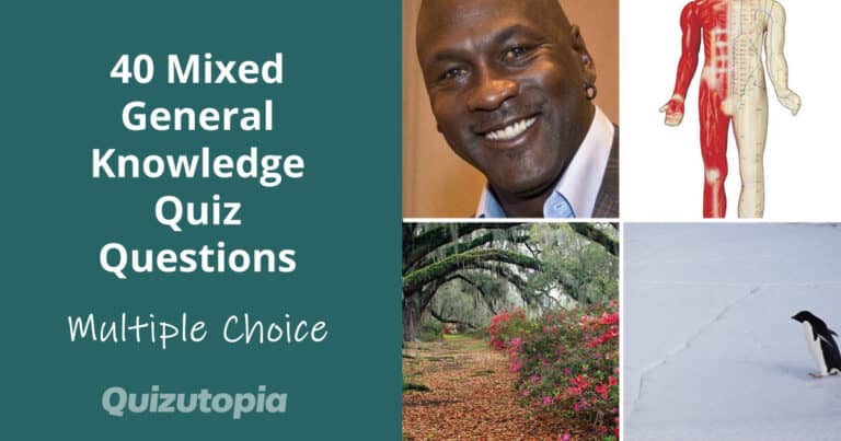 40 Random Knowledge Quiz Questions With Answers - Quizutopia