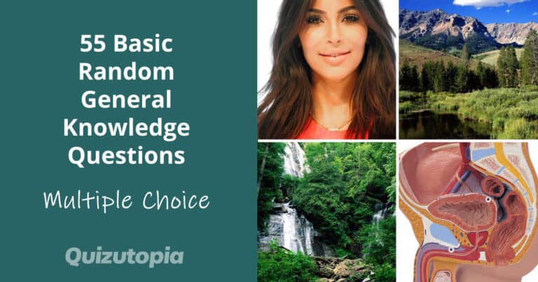 90 Easy General Knowledge Quiz Questions With Answers - Quizutopia