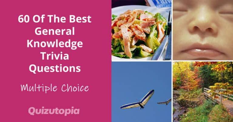 45 Printable General Knowledge Trivia Questions (Multiple Choice ...