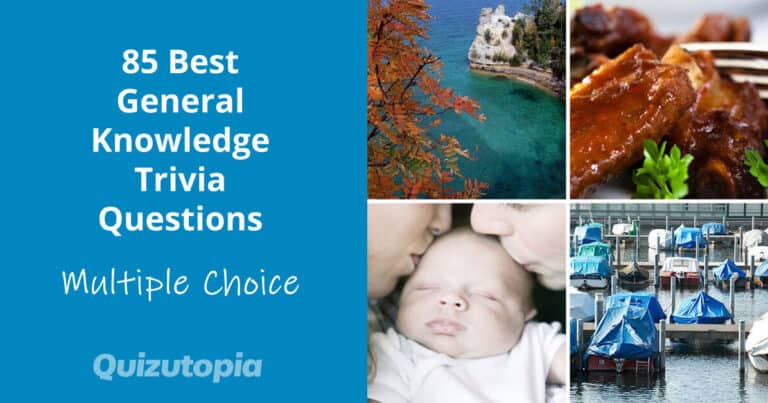 110 Fun General Knowledge Quiz Questions With Answers - Quizutopia