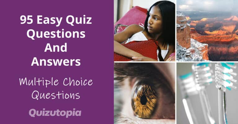 60 Best Multiple Choice Trivia Questions And Answers - Quizutopia